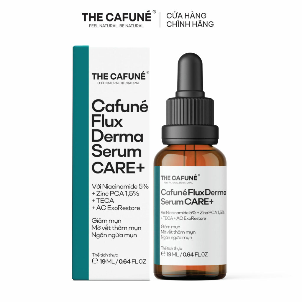 Dưỡng chất cho da dầu mụn, thâm mụn, lỗ chân lông to Cafuné Flux Derma Serum 19ml